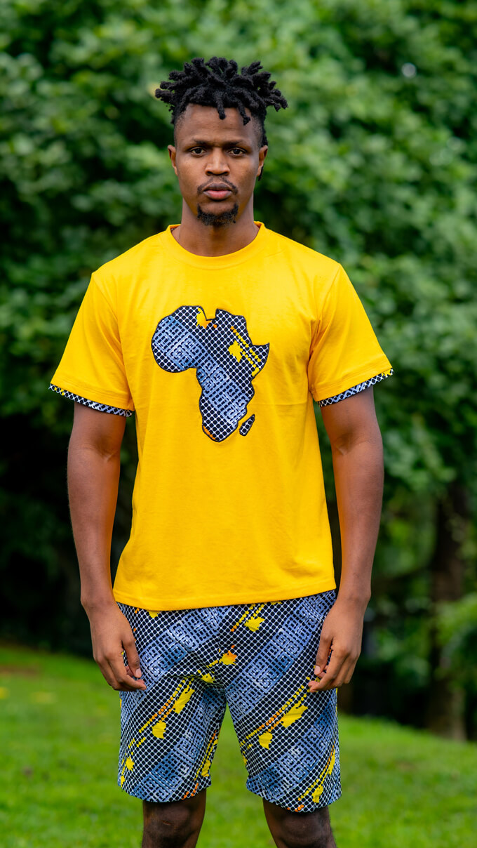 Vibrant Kitenge Apparel -Men - Afrotide Crafts