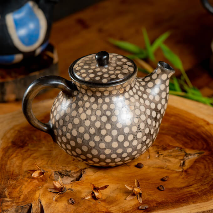 Handmade Ceramic Tea Pots - Large - Afrotide Crafts
