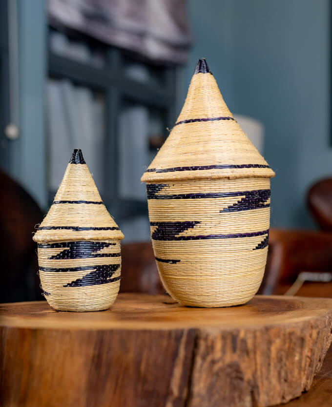 Rwandese Grass Agaseke Peace basket - Afrotide Crafts