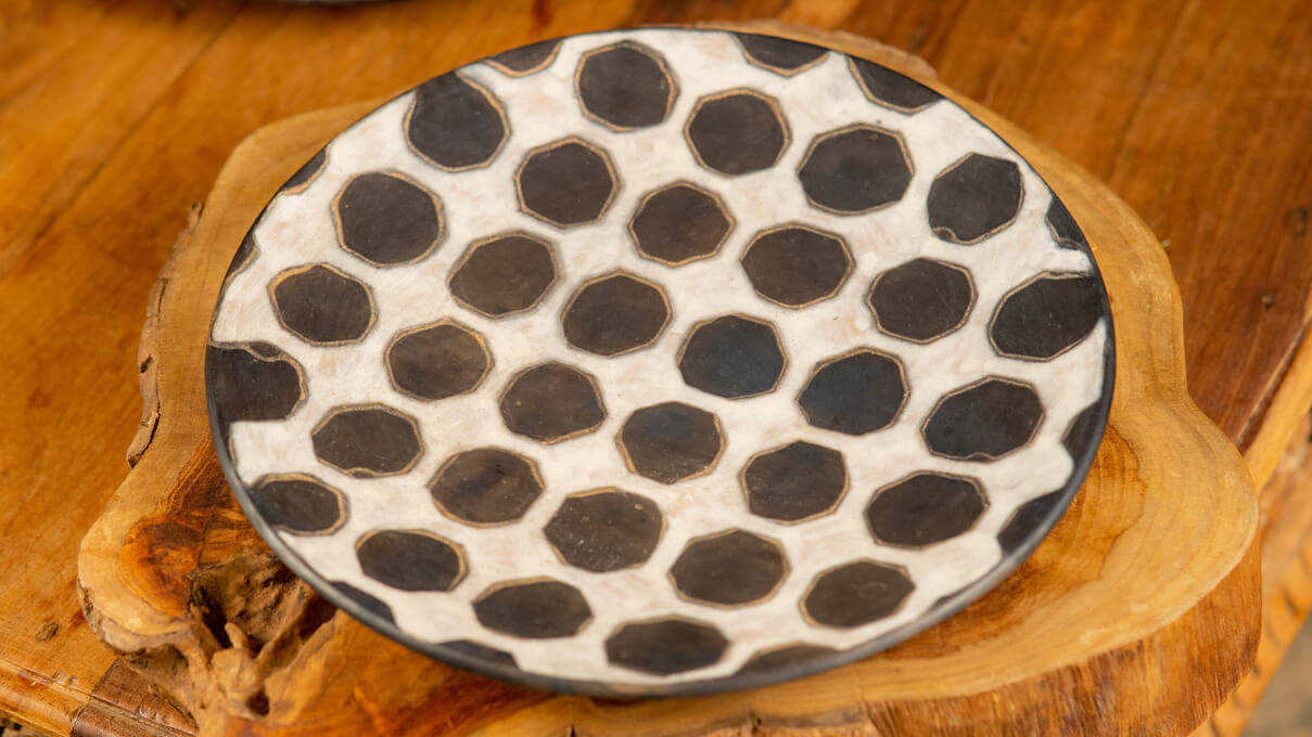 Handmade Ceramic Plates - Medium - Afrotide Crafts