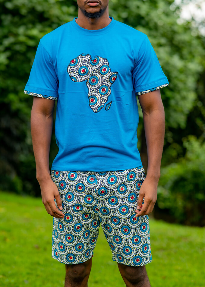 Vibrant Kitenge Apparel -Men - Afrotide Crafts