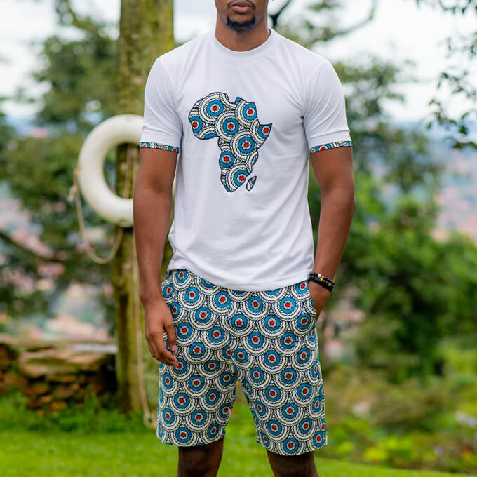 Vibrant Kitenge Apparel -Men - Afrotide Crafts